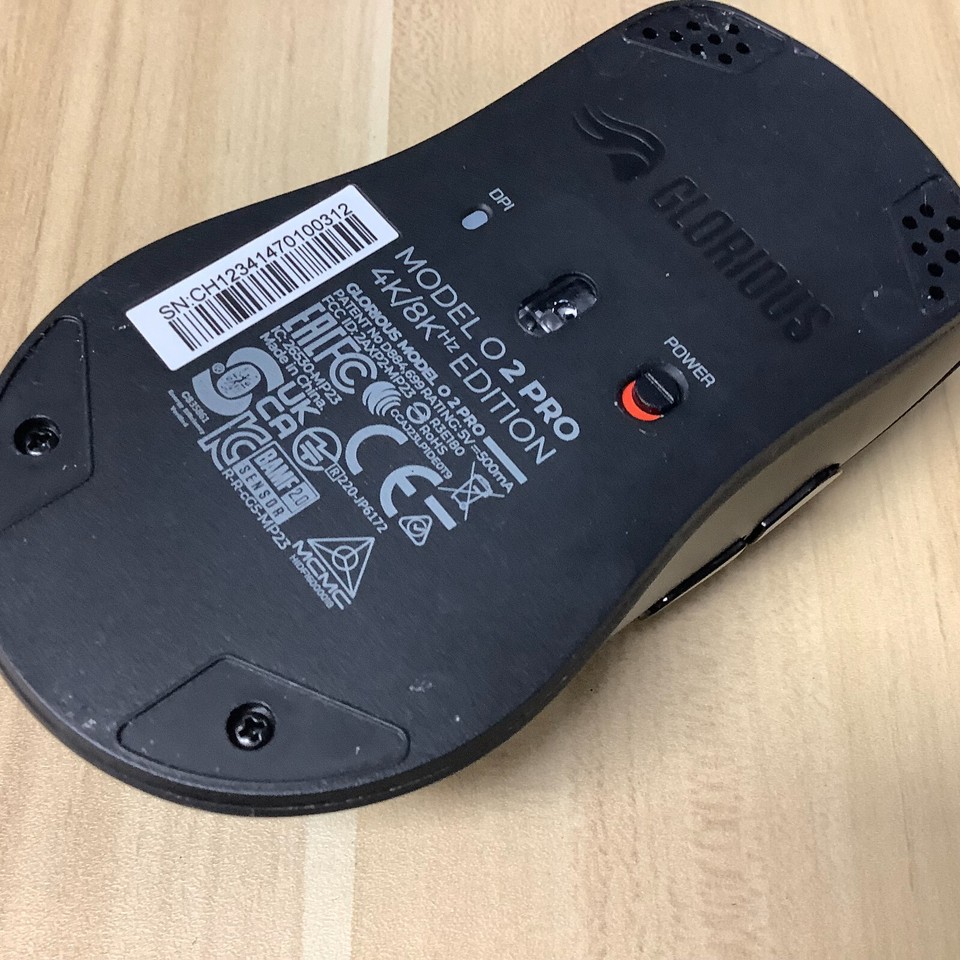 Glorious Model O2 Pro 4K/8K Hz Wireless Ultralight Esports Mouse - w/o ...