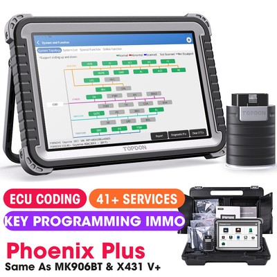 2024 TOPDON Phoenix Plus PRO Key Programming Tool Full System ...