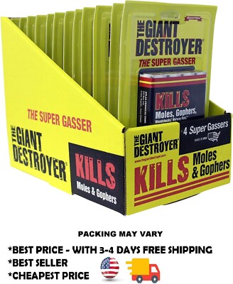 New The Giant Destroyer Super Gasser For Moles Gophers Woodchucks Rats ...