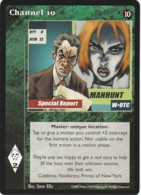 Channel 10 x1 TAE VTES Jyhad | eBay