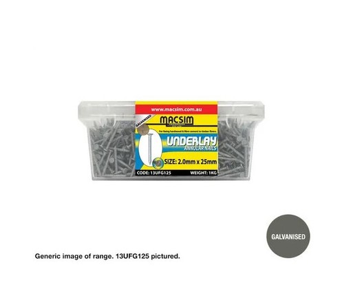 Underlay Nail 2mm x 25mm Galvanised 2Kg | eBay