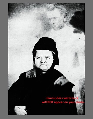 1872 Last Abraham Lincoln Ghost PHOTO Spirit Picture Mary Todd ...