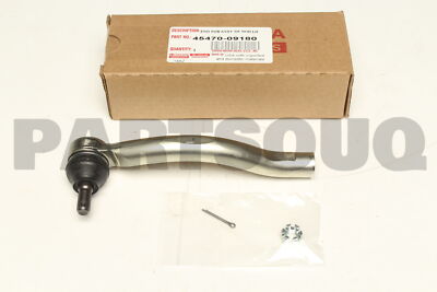 4547009180 Genuine Toyota END SET TIE ROD LH 45470-09180 | eBay