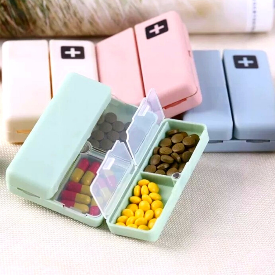 7 Day Pill Storage Magnet Box Medicine Container Holder Dispenser Case ...
