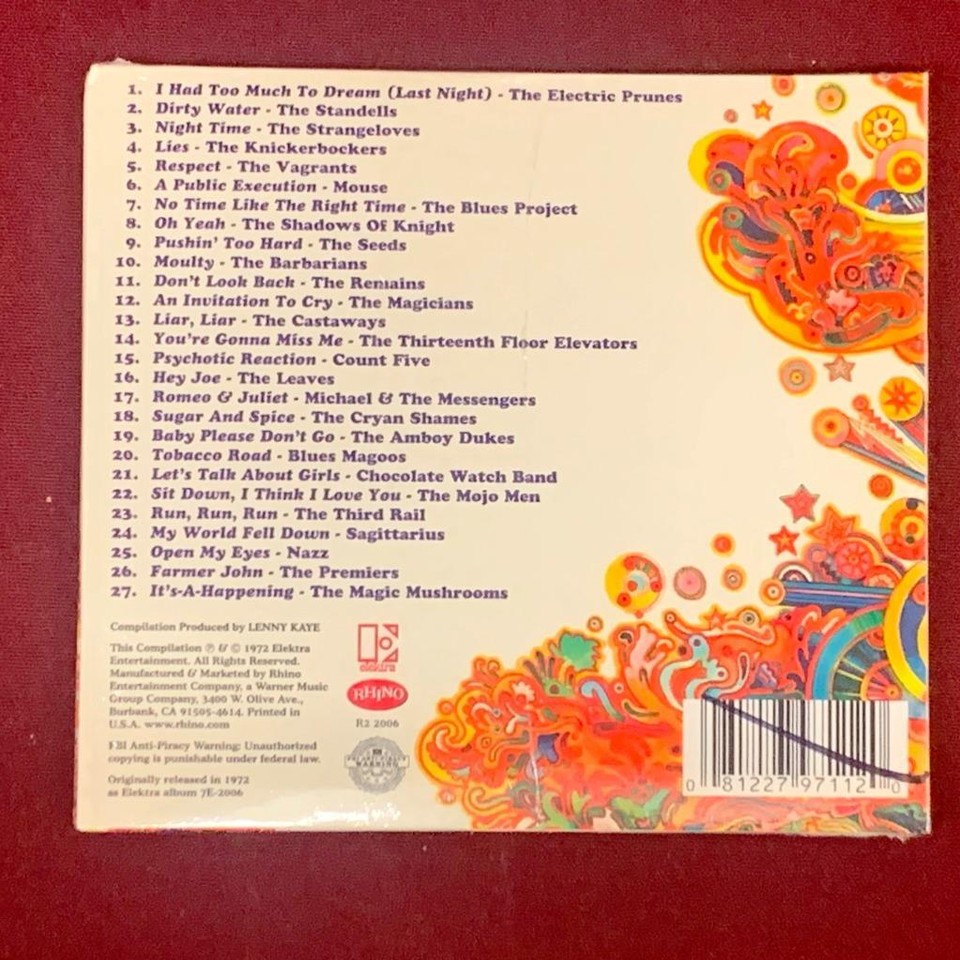 Nuggets Original Artyfacts from the First Psychedelic Era 1965-1968 CD ...