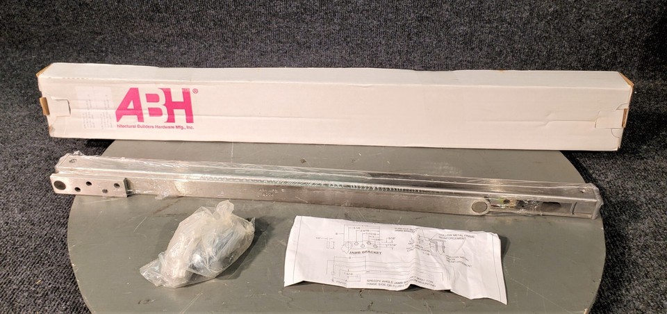 ABH 9000 Series 9024 Surface Mount Overhead Stop & Holder US32D Satin ...