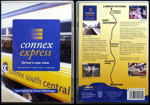 Connex Express Driver's Eye View (DVD) 1998, Video 125 - Excellent ...