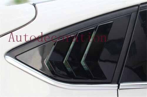 For Ford Focus 12-18s black Hatchback Rear Side Window Quarter Louver ...