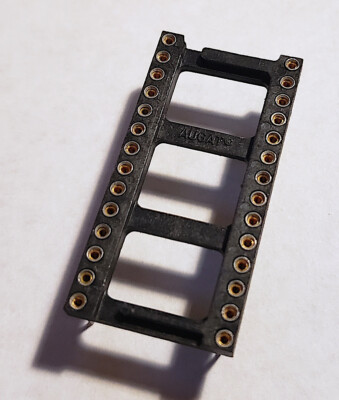Augat 28 Pin Machine Tooled Low Profile IC Socket - Set of 3 | eBay