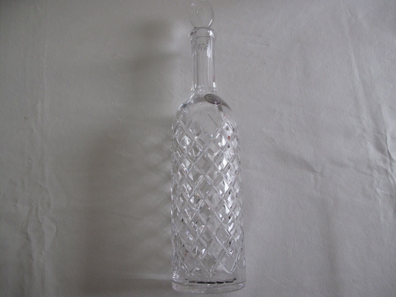 Stunning 14” Astral Peerage Cut Crystal Wine Decanter w/ Stopper Hand ...