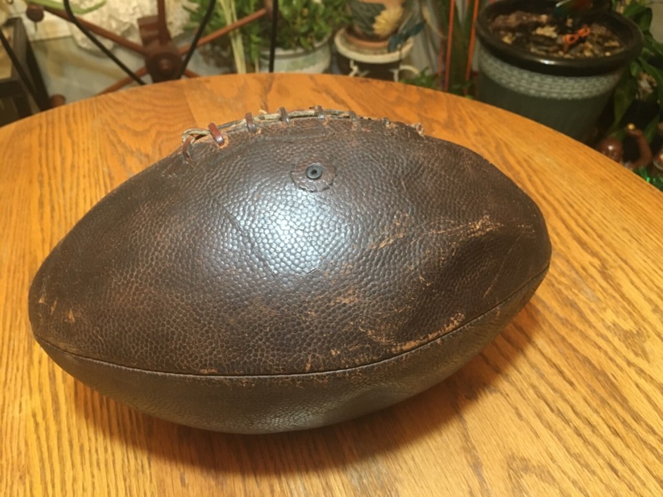 Antique vintage football eight laces 30s era? | eBay
