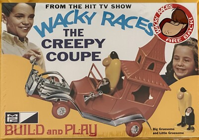 Wacky Races Creepy Coupe Car Model Kit MPC Re-Issue ⭐SEALED⭐ MPC93612 ...