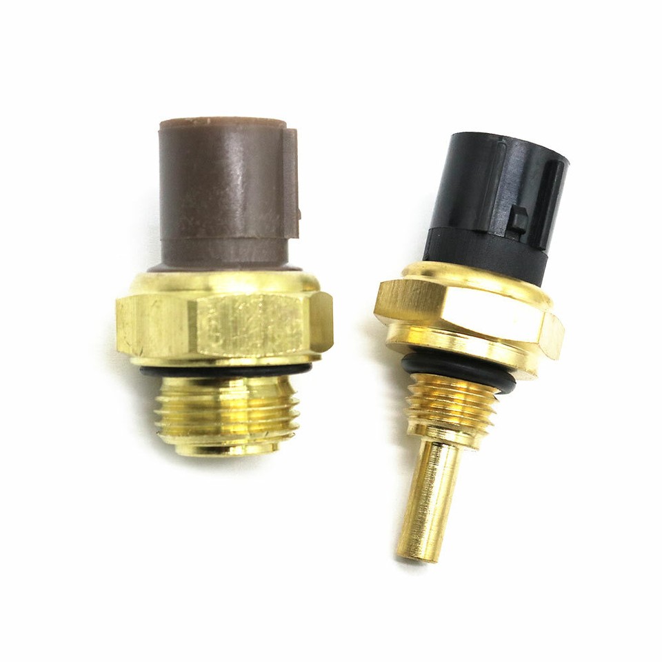 2x Coolant Fan Switch & Coolant Temperature Sensor For HONDA CR-V Civic ...