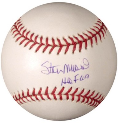 STAN "THE MAN" MUSIAL - AUTOGRAPHED SIGNED BASEBALL | eBay