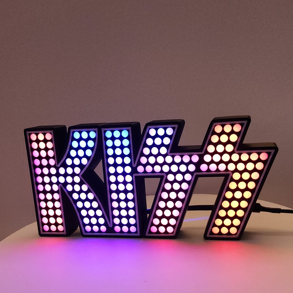 KISS 3D Lightbox | LED lights and controller | Light up the Night with ...