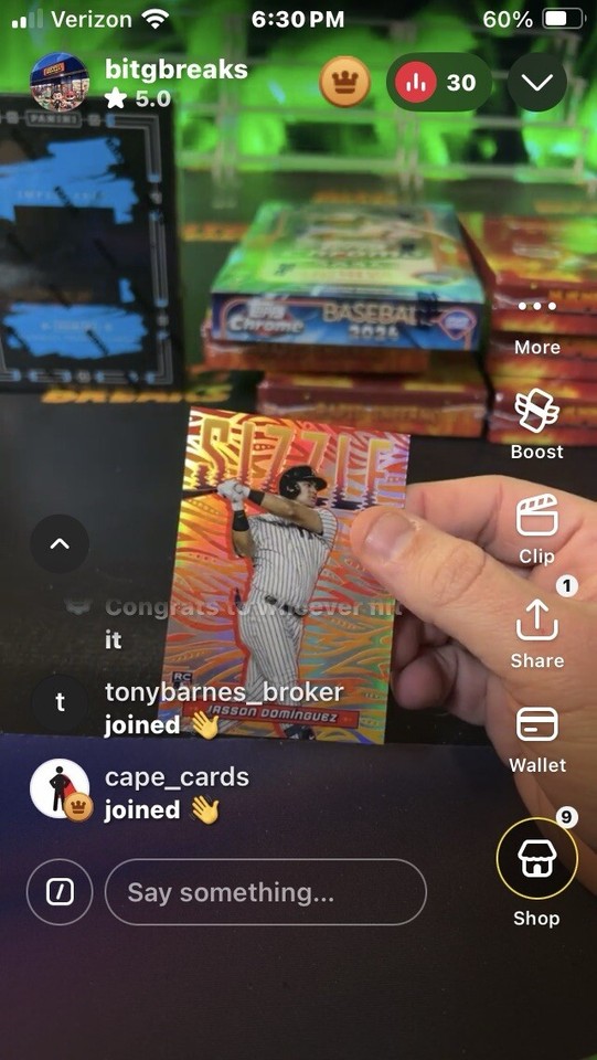 2024 Topps Chrome Update Jasson Dominguez Sizzle SSP Yankees Baseball ...