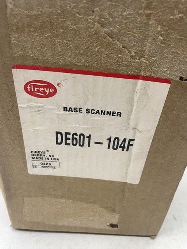 NEW FACTORY SEALED FIREYE DE601-104F BASE SCANNER | eBay
