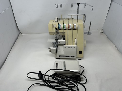 SINGER 14u Serger Ultralock Sewing Machine 14U64A 4 Spool for sale ...