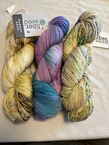 Fiber Seed yarn lot of 3 destash | eBay