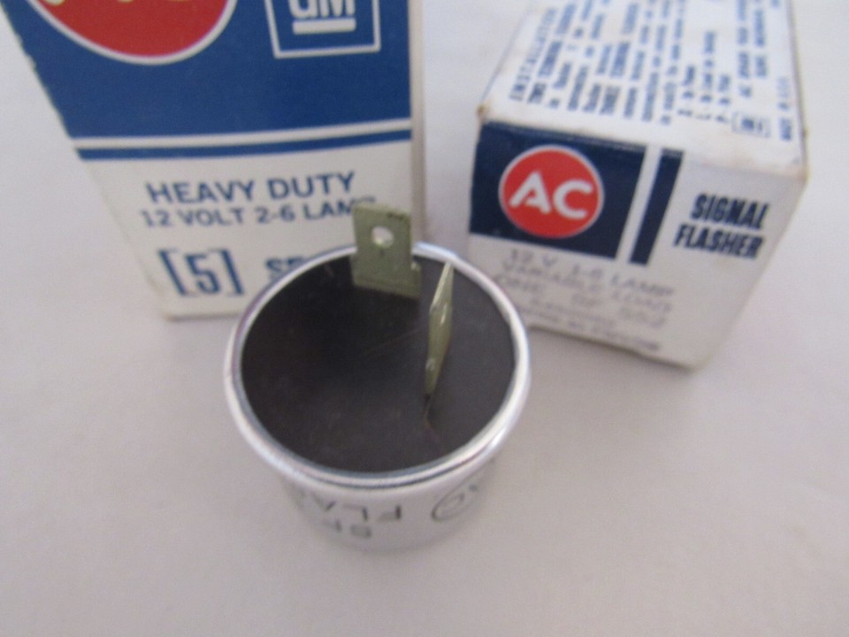 NOS 1964-79 Chevy Pontiac Olds 4 Way Flasher (4 bulb Tung Sol 552) GM ...