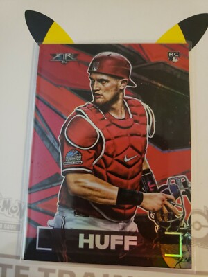 2021 Topps Fire #95 Sam Huff RC Texas Rangers Flame Foil SP Parallel | eBay