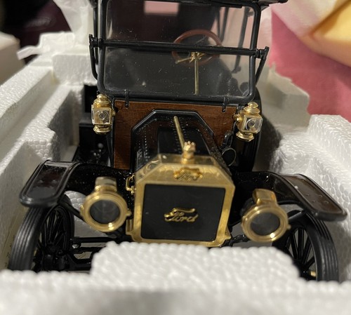 FRANKLIN MINT 1913 FORD MODEL T PRECISION MODEL TOURING CAR 1/16 SCALE ...