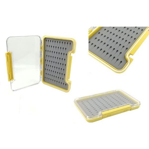 Aventik Fly Fishing Boxes Silicone Super Slim Fishing Storage Fishing ...