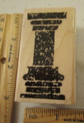 PILLAR COLUMN MW RUBBER STAMP -INKADINKADO | eBay