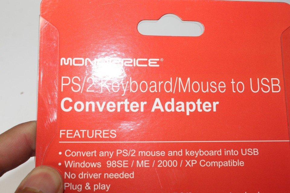 PS2 Mouse Keyboard to USB Adapter Y Splitter Combo Converter | eBay