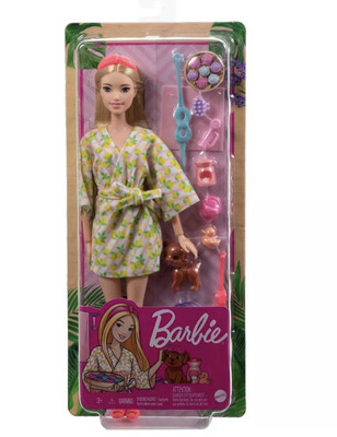 Barbie Wellness Self-Care Spa Day with Puppy Toy New with Box | eBay
