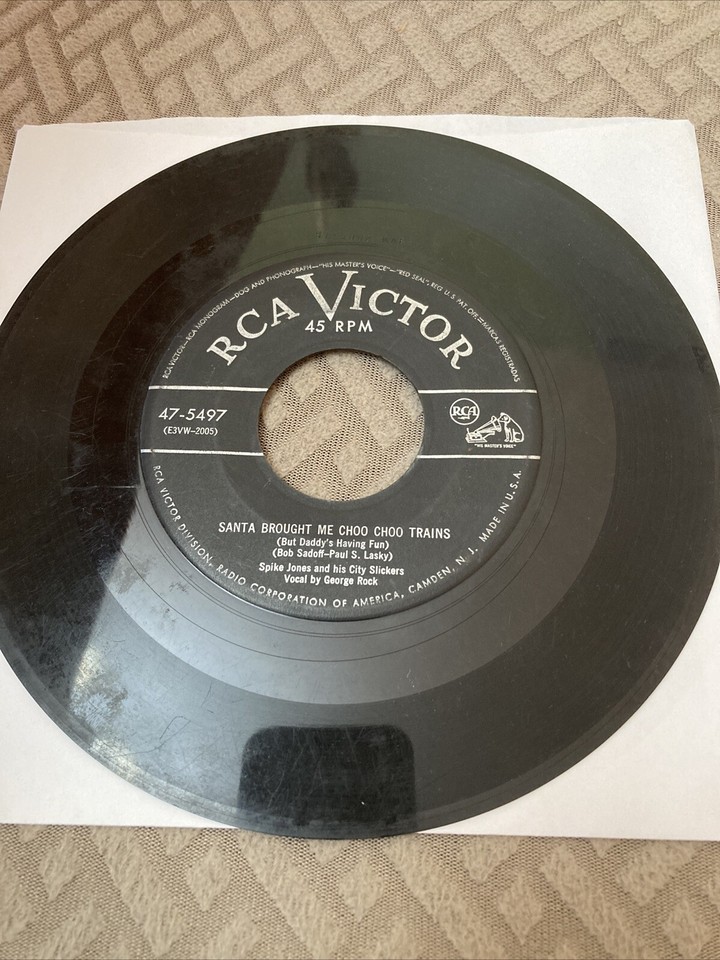 Spike Jones -Where Did My Snowman Go? Vinyl 45 Record RCA VICTOR | eBay