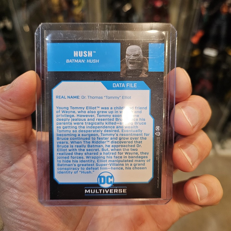 Todd McFarlane Toys DC Multiverse Hush Batman Hush Trading Card | eBay