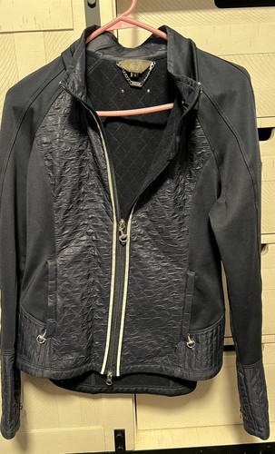 Goode Rider Soft Shell Equestrian Jacket. Size M. Blue | eBay