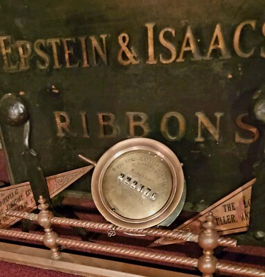 Edward P Allis Steam Engine Revolution Counter Gauge Milwaukee Wi C1890 ...