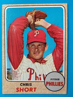 1968 topps baseball #139 Chris Short Philadelphia Phillies EX+ | eBay