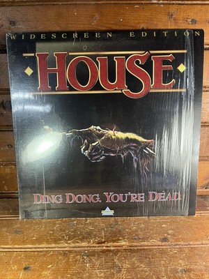 House 1985 Laserdisc Horror Movie Widescreen Edition William Katt Kay ...