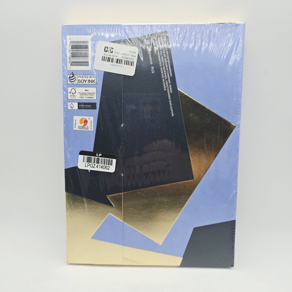 Gold by Itzy Mini Album CD +Target Excl Photo - Blue Version | eBay