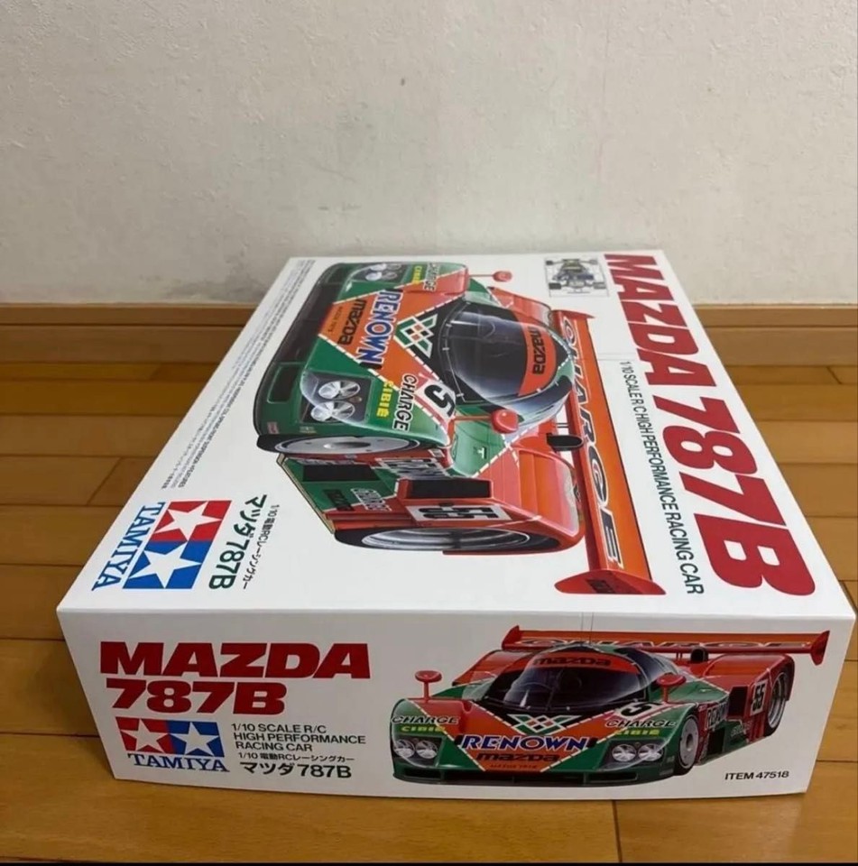 TAMIYA 1/10 RC Mazda 787B Electric RC Car Kit ITEM 47518 (No Radio ...