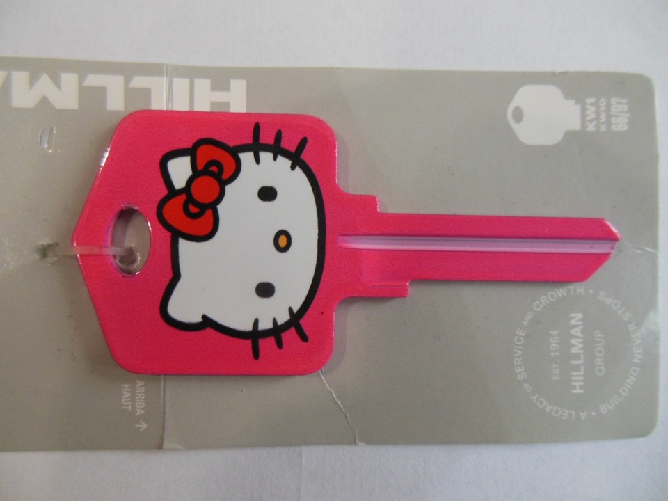 HELLO KITTY / KEY BLANK PINK / KW 1 /66 /KW 10 / 97 * Free Shipping | eBay