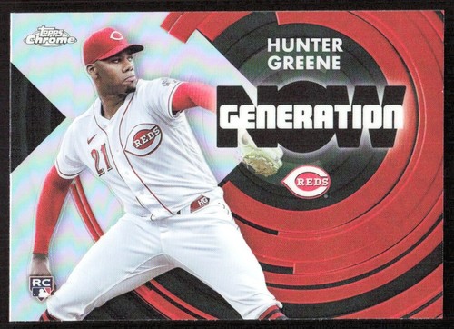 2022 4843A Topps Chrome Update Generation Now Hunter Greene Rookie ...