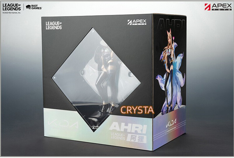APEX League of Legends K/DA Ahri Action Figure PVC Model H9.5" Statue ...
