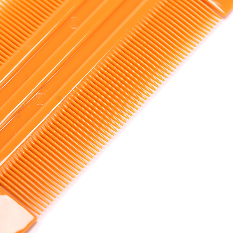 plastic handle double sided head lice comb hair combs lice flea nit ...