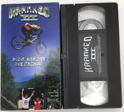 KRANKED III 3 — Radical Films VHS BMX Mountain Bike Giro Fox Redline | eBay