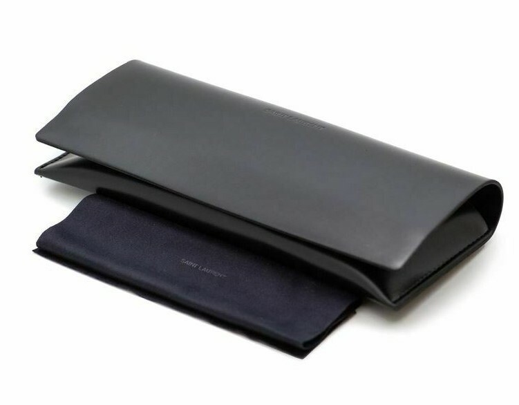 Saint Laurent SL M94-001 Black/Gray Cat-Eye Women Sunglasses ...