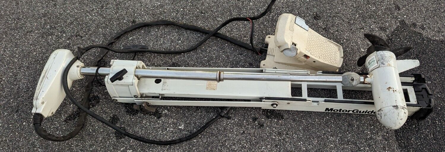 MotorGuide Foot-Controlled Bow Mount Trolling Motor As Is Parts ...