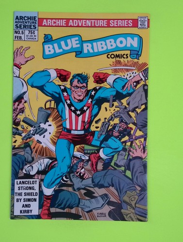 Blue Ribbon Comics #5 Vol. 3 1984 Red Circle Comics 9.0 Comic Book M14 ...