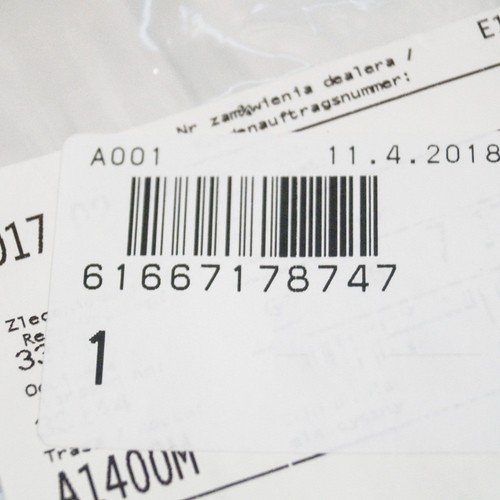 NUEVO BMW 5 F10 LAVAPARABR MANGUERA 61667178747 2015 ORIGINAL | eBay