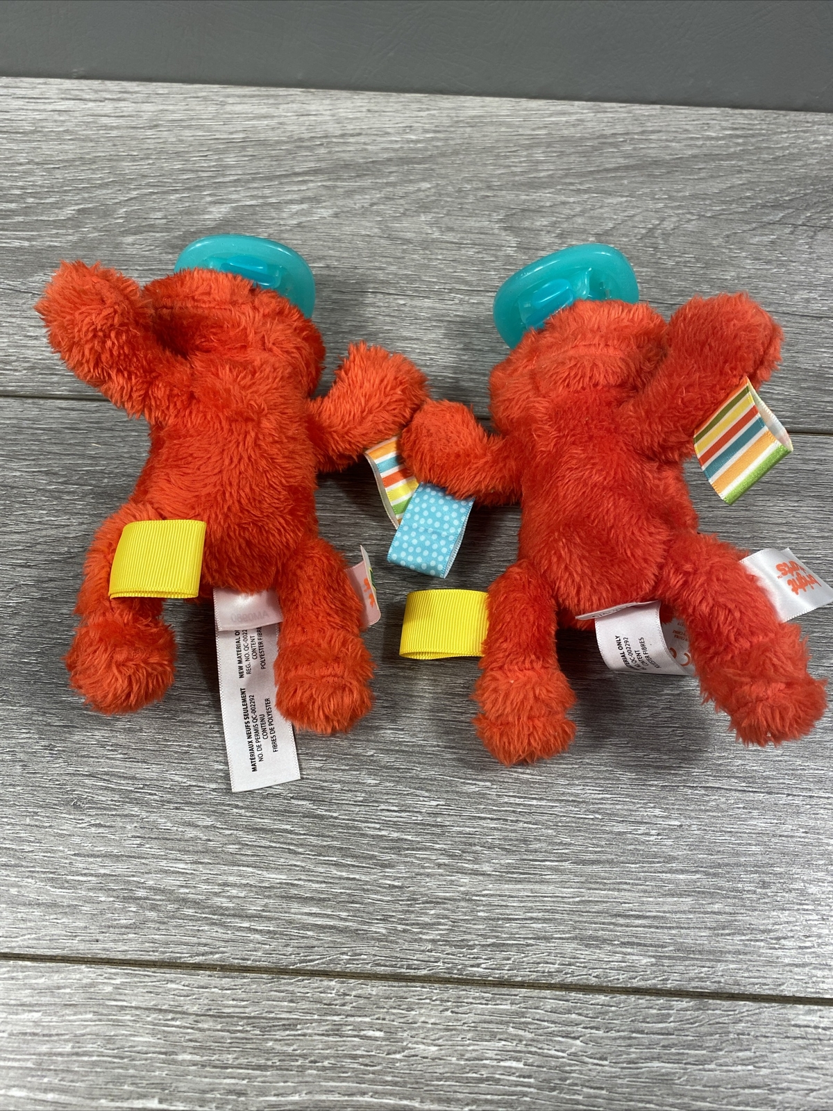 Bright Starts Sesame Street Plush Elmo Cozy Coo Soothing Pacifier