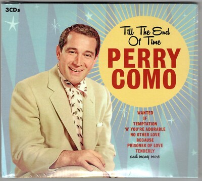 PERRY COMO * 75 Greatest Hits * NEW 3-CD Boxset * All Original Songs ...