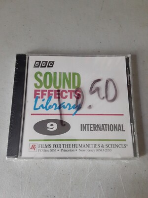 BBC Sound Effects Library 9 International (CD, 1991) Brand New, Sealed ...